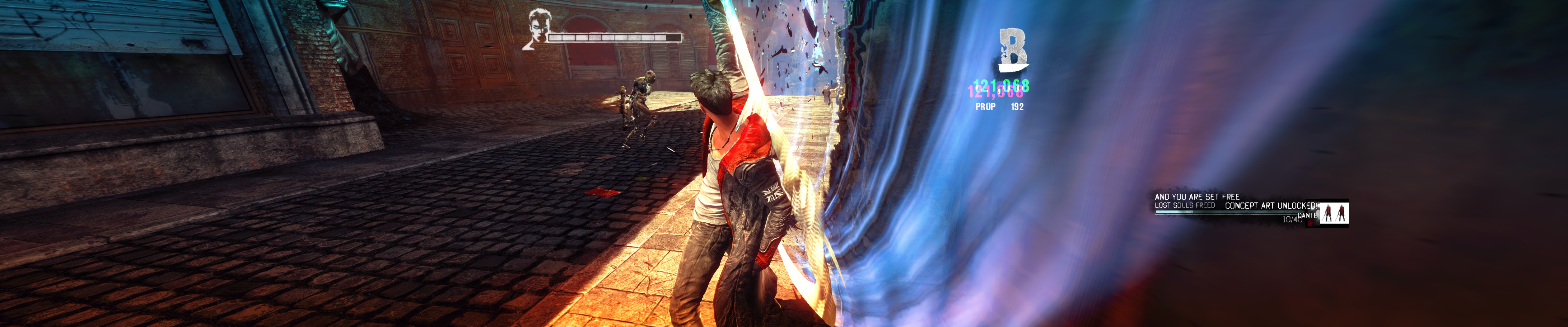 DmC Devil May Cry (Triple Monitors / Eyefinity / Surround) [~4K] | WSGF