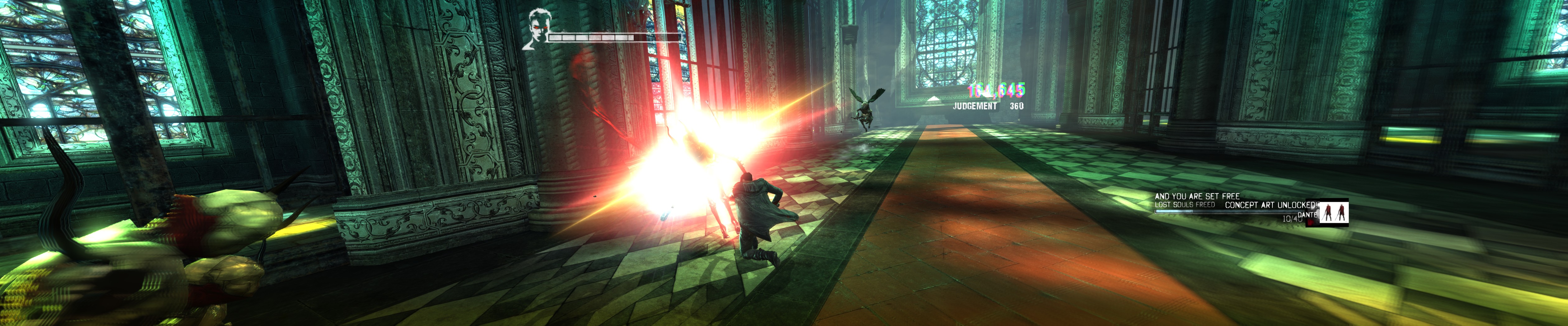 DmC Devil May Cry (Triple Monitors / Eyefinity / Surround) [~4K] | WSGF