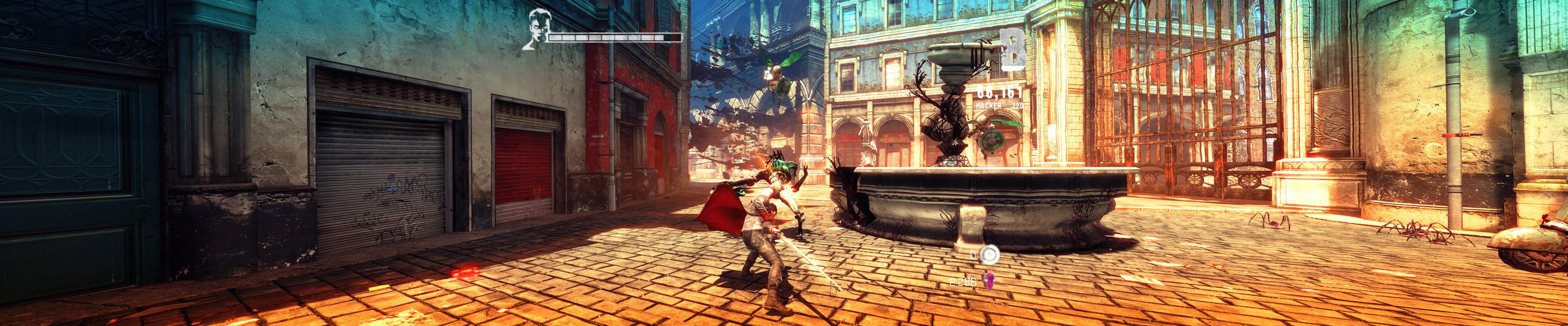 DmC Devil May Cry (Triple Monitors / Eyefinity / Surround) [~4K] | WSGF