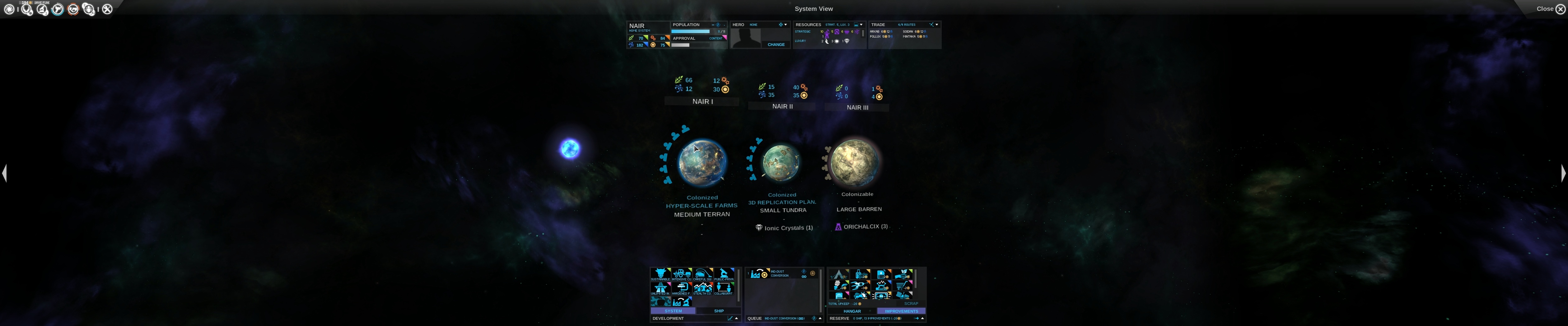 Endless Space (Triple Monitors / Eyefinity / Surround) [~4K] | WSGF