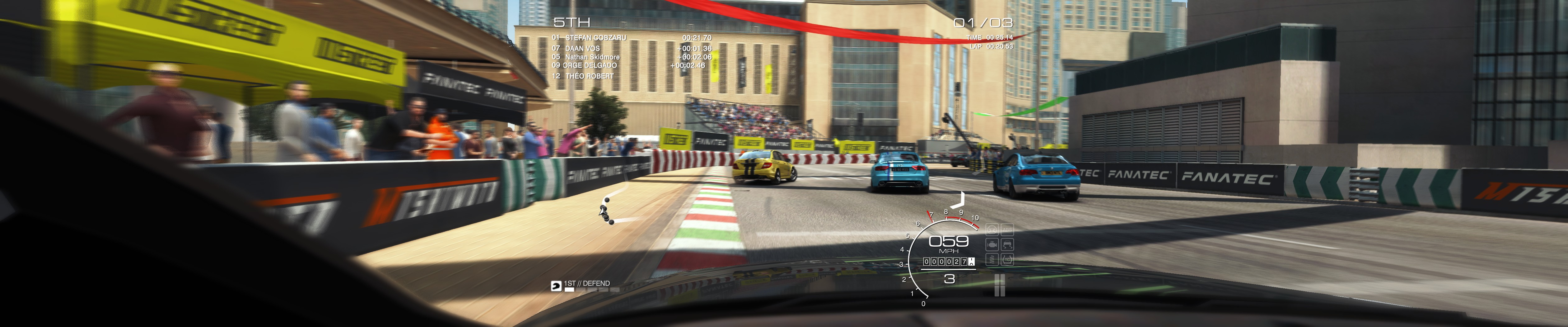 A Look at GRID Autosport (Triple Monitors / Eyefinity / Surround) [~4K ...