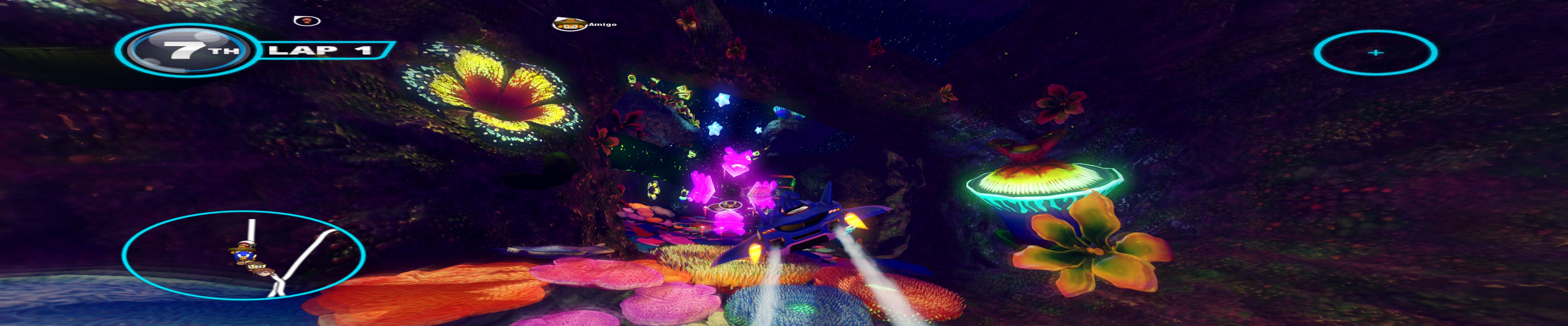 Sonic & All Stars Racing Transformed (Triple Monitors / Eyefinity ...