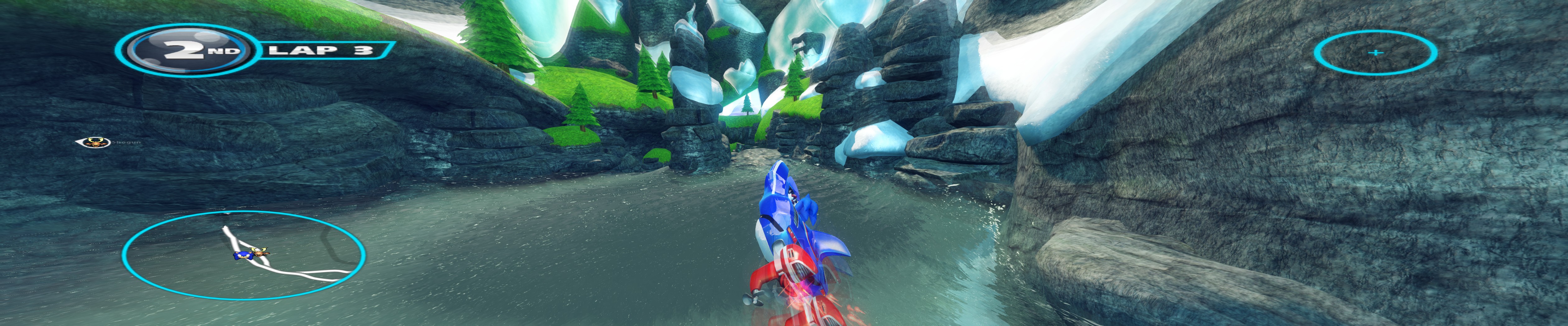 Sonic & All Stars Racing Transformed (Triple Monitors / Eyefinity ...