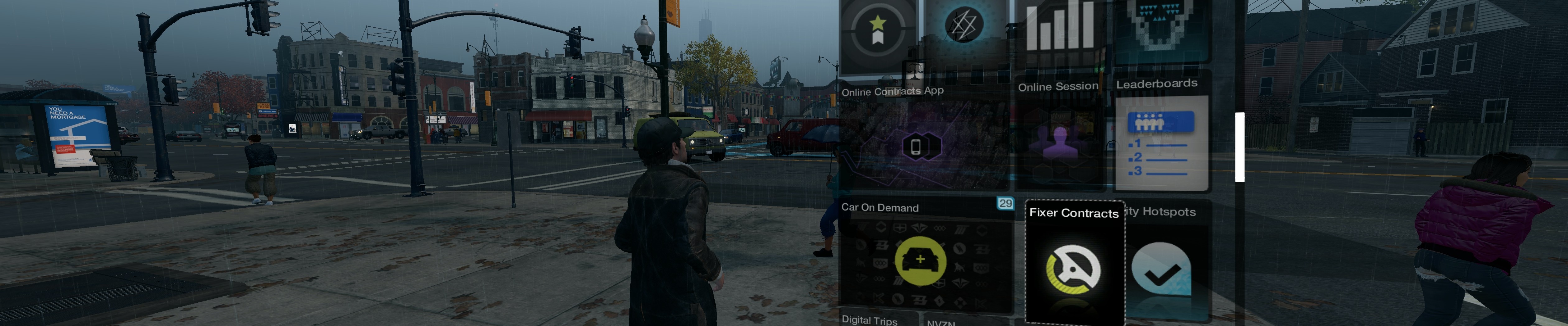 Watch_Dogs (Triple Monitors / Eyefinity / Surround) [~4K] | WSGF
