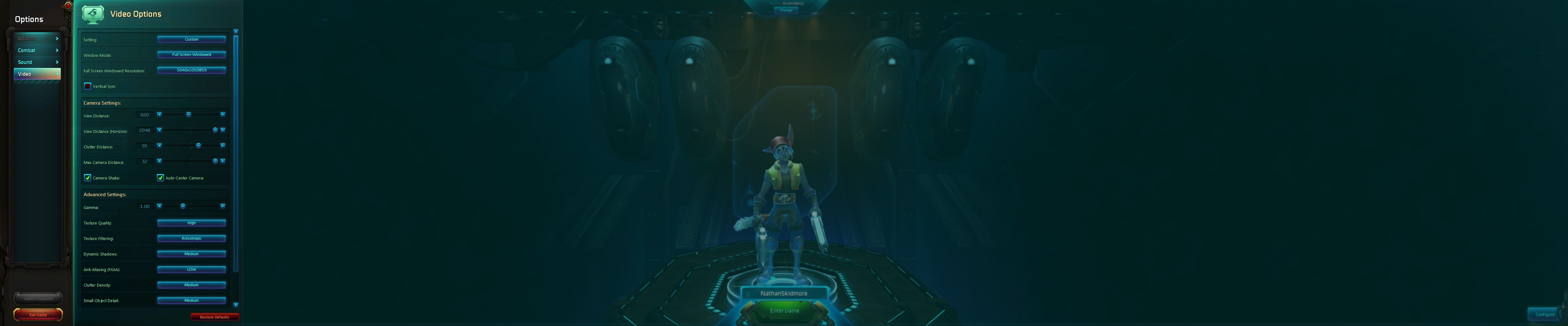 WildStar (Triple Monitors / Eyefinity / Surround) [~4K] | WSGF